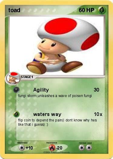 Pokémon Toad 84 84 Agility My Pokemon Card