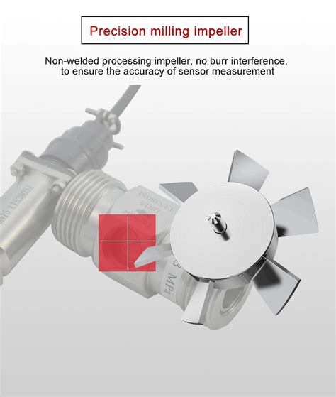 Turbine Flow Sensor Thread Connection Supmea Automation Co Ltd