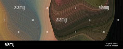 Abstract Dynamic Banner Design With Old Mauve Dark Slate Gray And