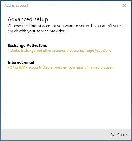 Configure Email On Windows For Use With Freeola