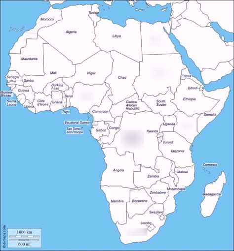 Unit 5 Africa Political Map Diagram Diagram Quizlet
