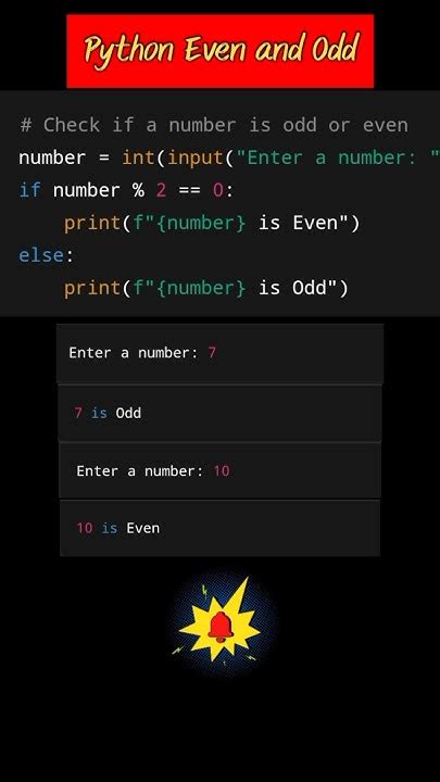 Python Even Odd Program Python Coding Evenodd Youtube