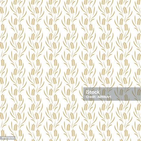 小麥向量無縫型耳向量圖形及更多俄羅斯圖片 俄羅斯 包裝 夏天 Istock