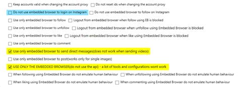 how to use the embedded browser to send direct messages jarvee