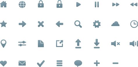 Digital Web Vector Icons Set Vector Art At Vecteezy