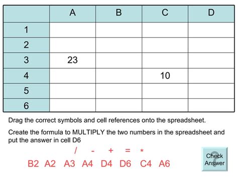 interactive spreadsheet basics[1] ppt technology and computing