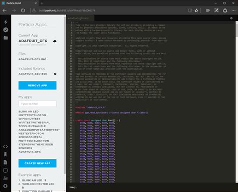 Can T Get Ssd Example To Compile Solved Libraries Particle