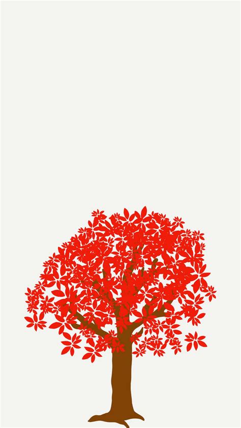 100 Red Tree Wallpapers