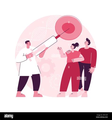 Artificial Reproduction Abstract Concept Vector Illustration