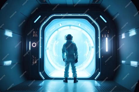 Premium Ai Image Unlocking Tomorrow A Man On The Verge Of The Futures Gateway Ai Generated