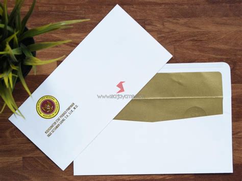 Percetakan Amplop Perusahaan Cetak Amplop Jaya A4 And Folio Sanjaya
