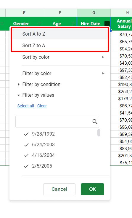 How To Sort By Date In Google Sheets 3 Quick Ways Software Accountant