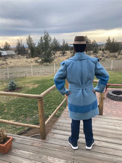 Sold Reduced Blue Capote Size Large The Muzzleloading Forum