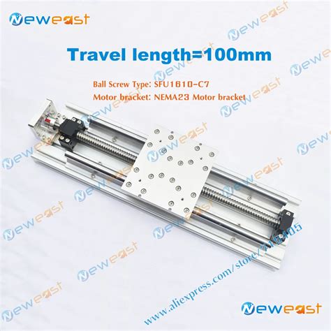 Mini Linear Stage Slide Module Linear Module Actuator System Lead 10mm