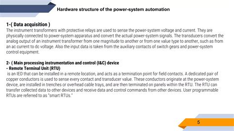 Power System Automation Introduction Ppsx