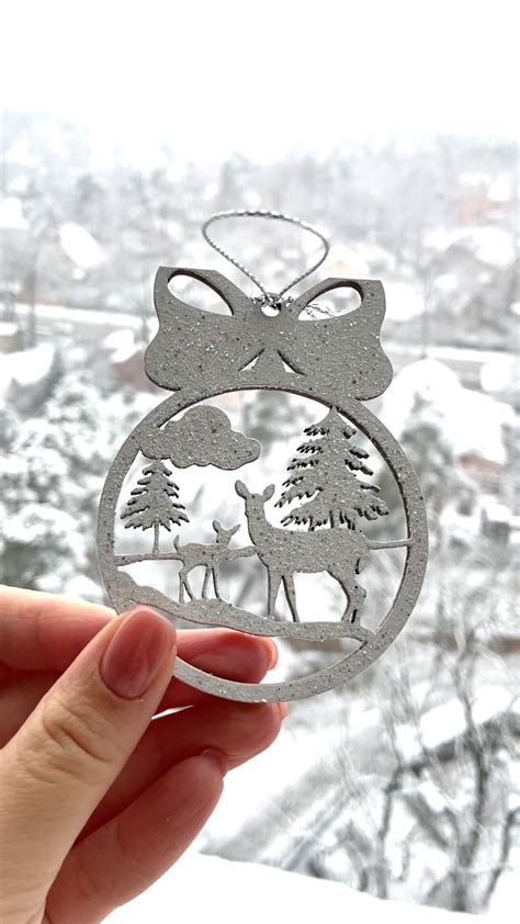 Штучна різдвяна Ялинка Новорічні прикраси для вашої красуні ялиночки ️ ️Деревяні хенд мейд