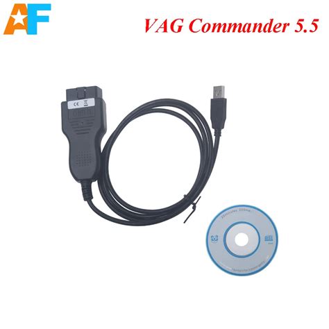 Free Shipping ! VAG Diagnostic Cable V5.5 VAG CAN Commander 5.5+ Pin ...