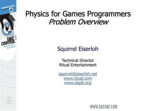 Ppt Physics For Games Programmers Problem Overview Powerpoint