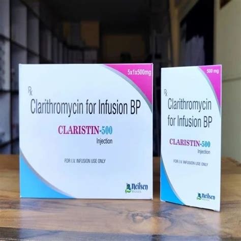 Clarithromycin Infusion Bp Injection 500 Mg At ₹ 173piece