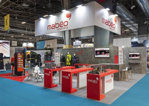 Conception d un stand personnalisé pour MABEO INDUSTRIES