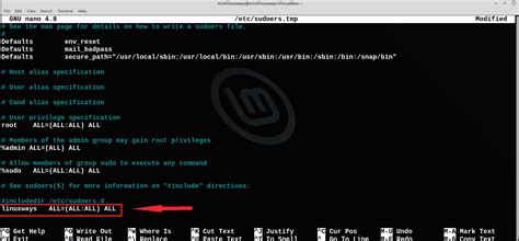 adding users to sudo group on linux mint 20 linuxways