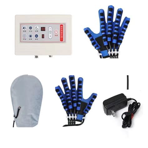 Rehabilitation Robot Glove Stroke Hemiplegic Hand Function Pneumatic Stimulation Recovery Finger