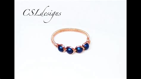 Egyptian Style Wirework Ring Youtube