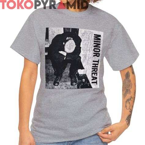 Rare Vintage Minor Threat Lp Shirt Tokopyramid