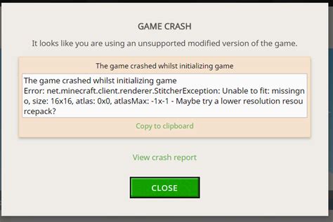 it says it looks like you re using an unsupported modified version of