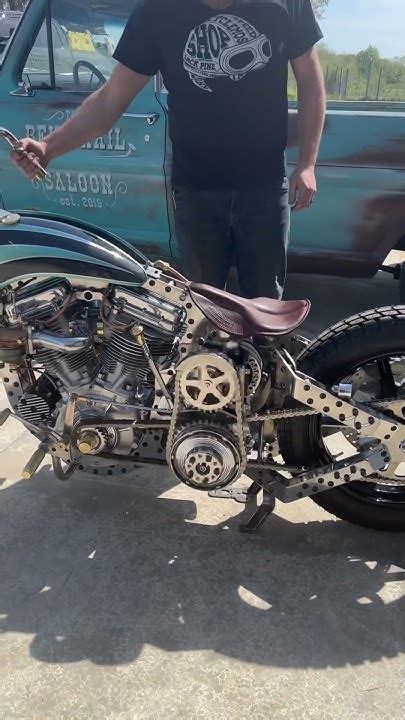 Kickstart 1948 Custom Harley Davidson Panhead Youtube