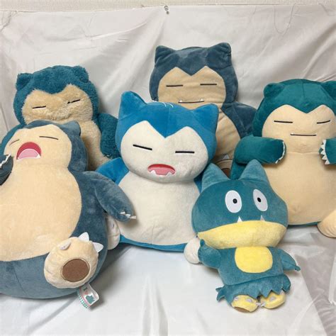 本物 ポケットモンスター カビゴン ゴンベ 6点セット