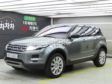 랜드로버 레인지로버 이보크 · 디젤 · 경기 매물번호24268716 Kb차차차