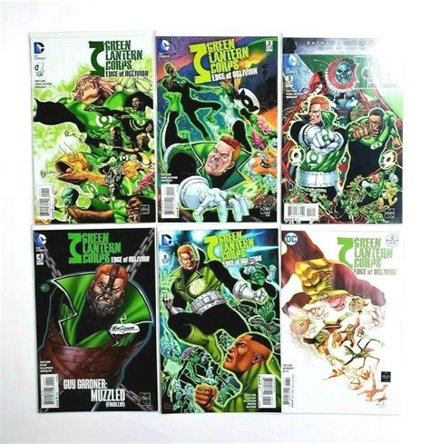 Green Lantern Corps Edge Of Oblivion 1 6 Full Run Complete Series Dc