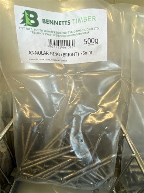 Annular Ring Bright Nails Bennetts Timber