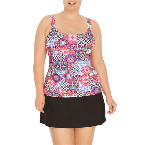 Krista Plus D Cup Tankini Swim Top Walmart Canada