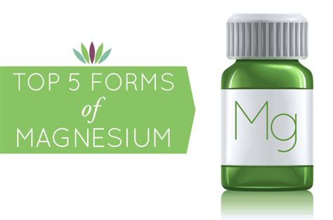 Top 5 Forms Of Magnesium Myersdetox Com