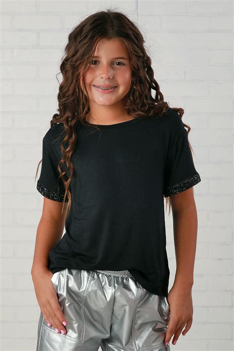 Mia New York Lux Tee Black Everything But The Princess