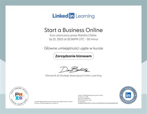 Natalia Cielas On Linkedin Certificate Of Completion