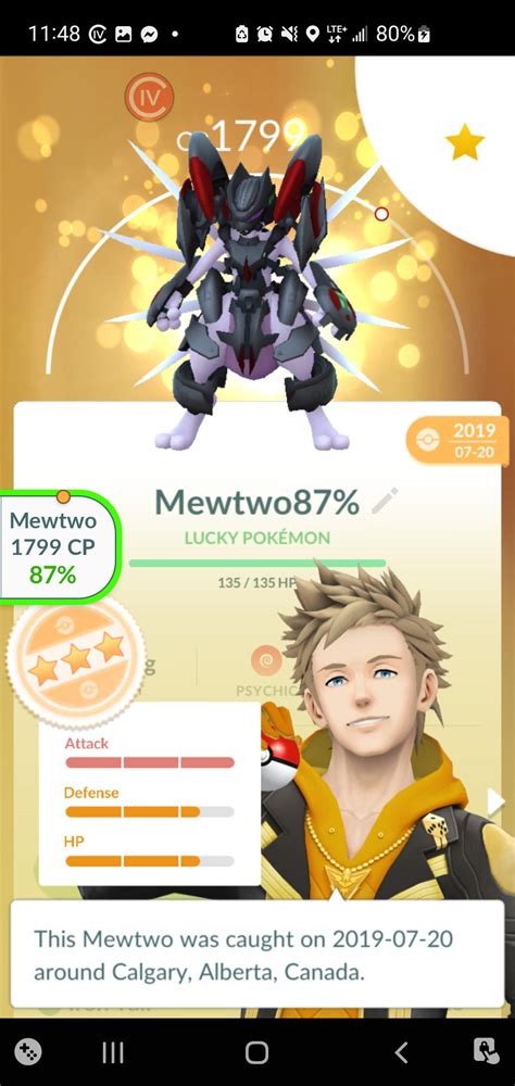 Finally Got Lucky Armored Mewtwo 😭😭 R Pokemongo