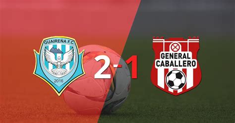 Victoria De Guaireña Sobre General Caballero Jlm Por 2 1 Infobae