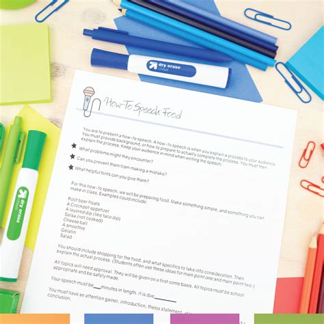 How To Speech Assignments Sample Speeches Graphic Organizers More
