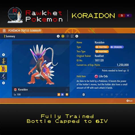Koraidon IV Battle Ready Pokemon Scarlet And Violet Rawkhet Pokemon