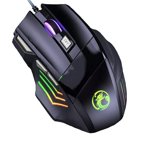 Mouse Gamer Exbom 3200 Dpi Óptico KaBuM