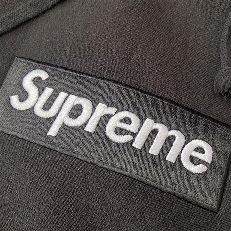 Black Supreme Box Logo Size L Fw23 Like New Depop