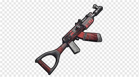 Rust AK 47 Weapon Firearm Rifle Ak 47 Game AK47 Assault Rifle Png PNGWing