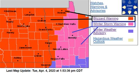Blizzard Winter Storm Warnings North Twin Cities May See 70 Next Week