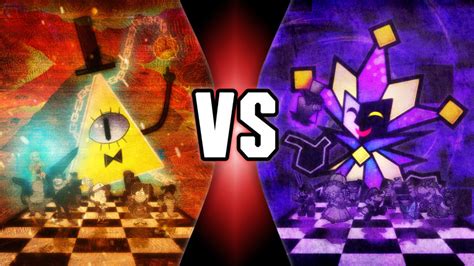 Bill Cipher Vs Dimentio By Bananofanmade On Deviantart