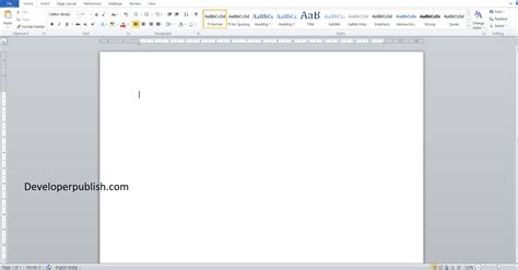 Contextual Tabs In Microsoft Word DeveloperPublish