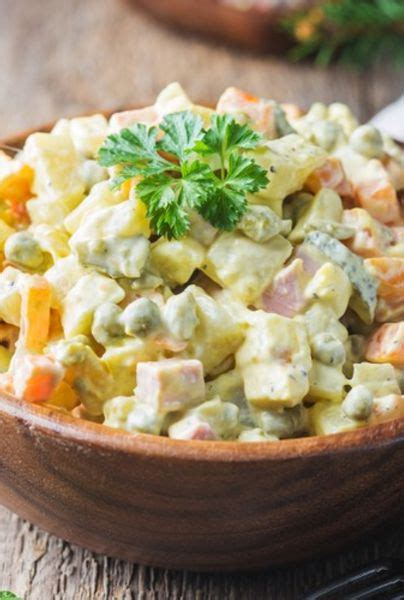 La Receta Paso A Paso Para Preparar Una Ensalada Rusa De Película