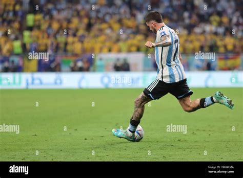 Doha Qatar Fifa World Cup Match 50 Argentina Vs Australia 3th